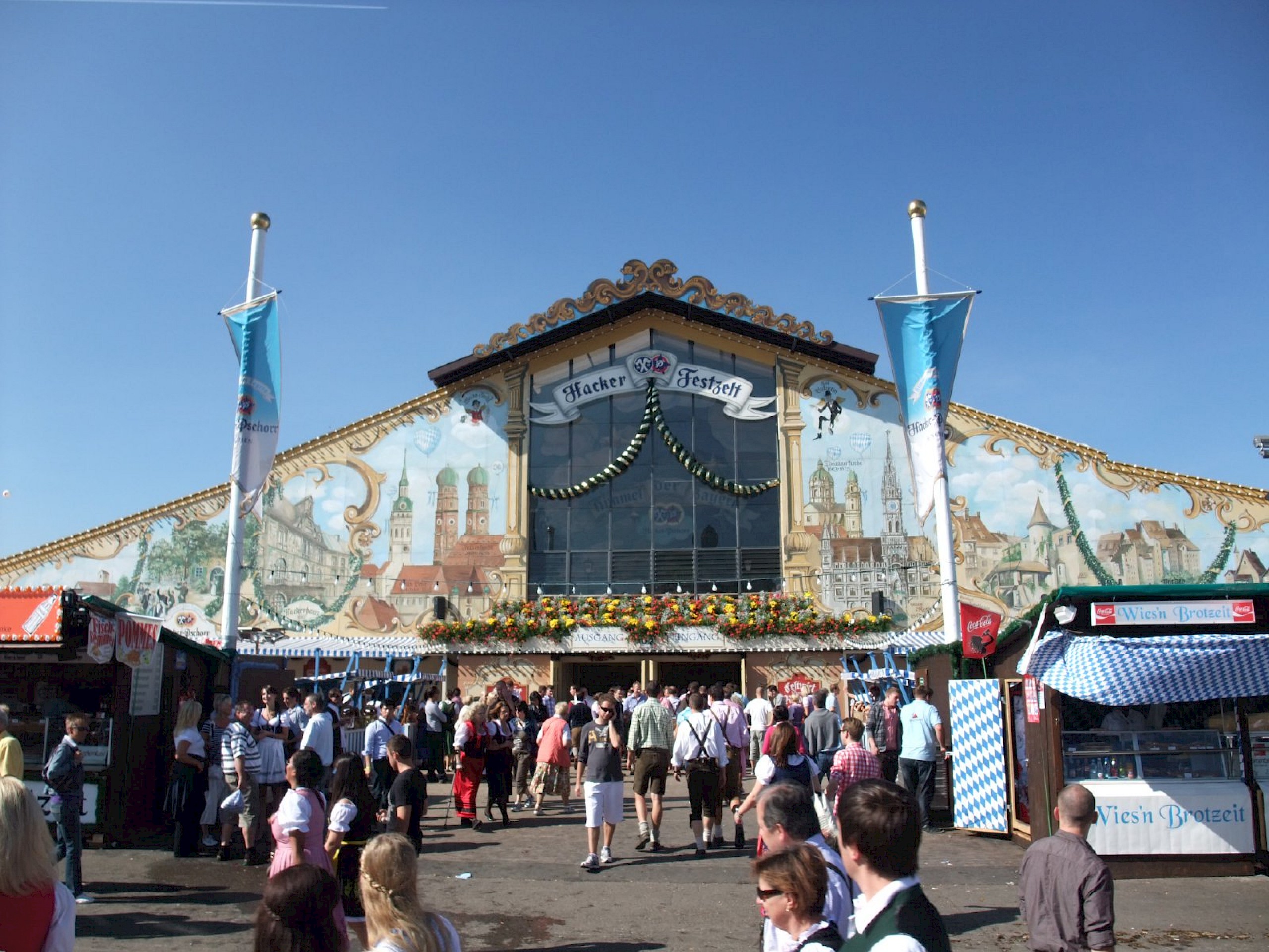 Hacker-Festzelt - Munich Oktoberfest Beer Tent