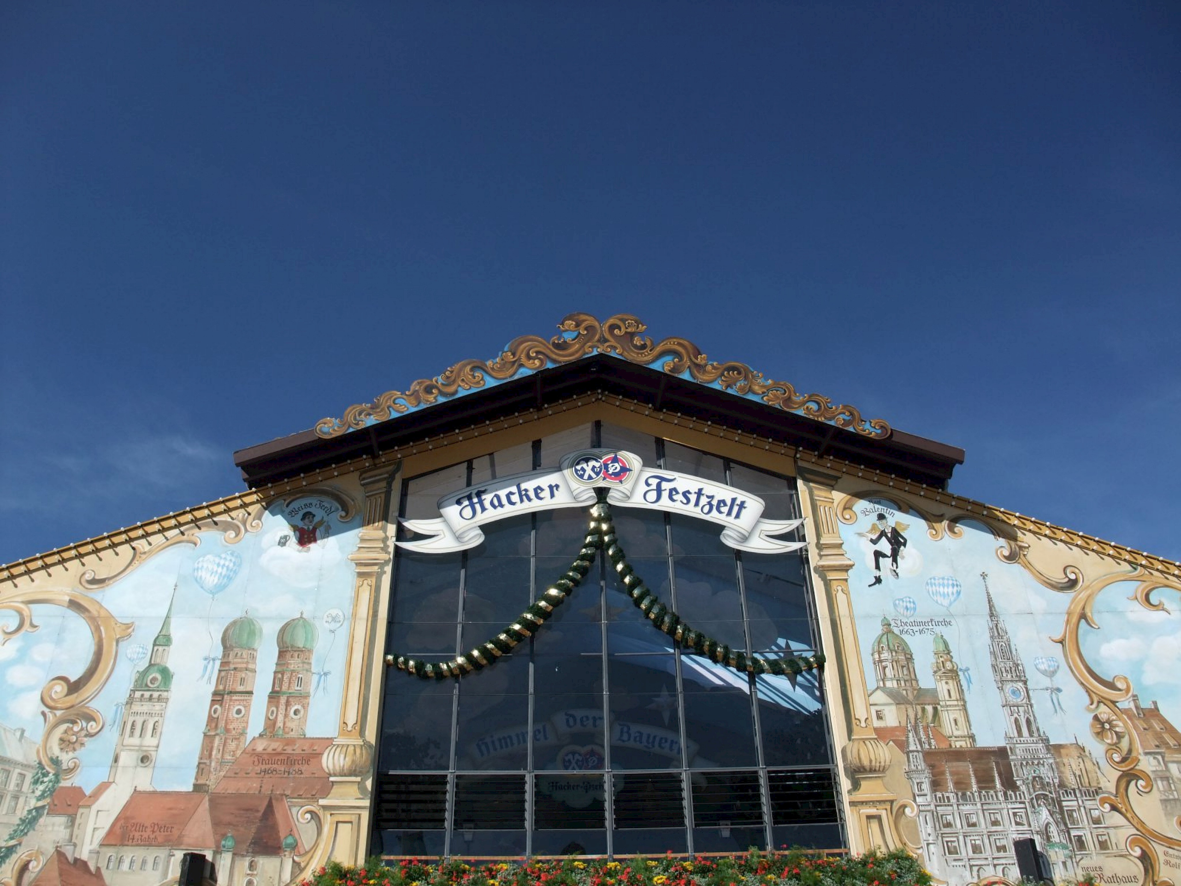 Hacker-Festzelt - Munich Oktoberfest Beer Tent