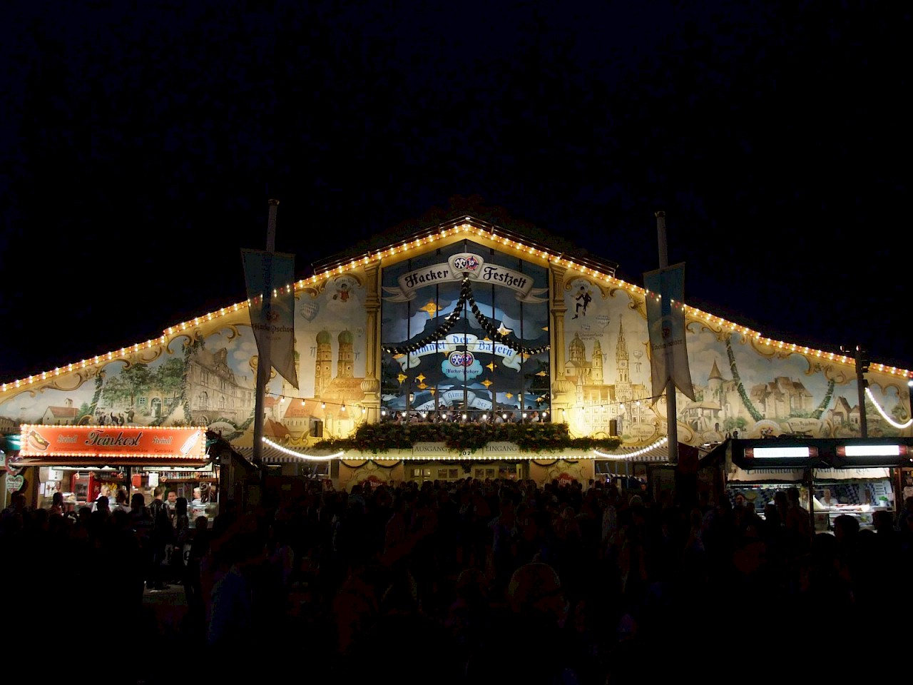 Hacker-Festzelt - Munich Oktoberfest Beer Tent